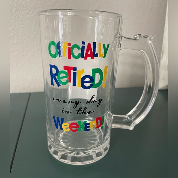 Amscan | Dining | Nwt Officially Retired Tankard Glass Mug | Poshmark